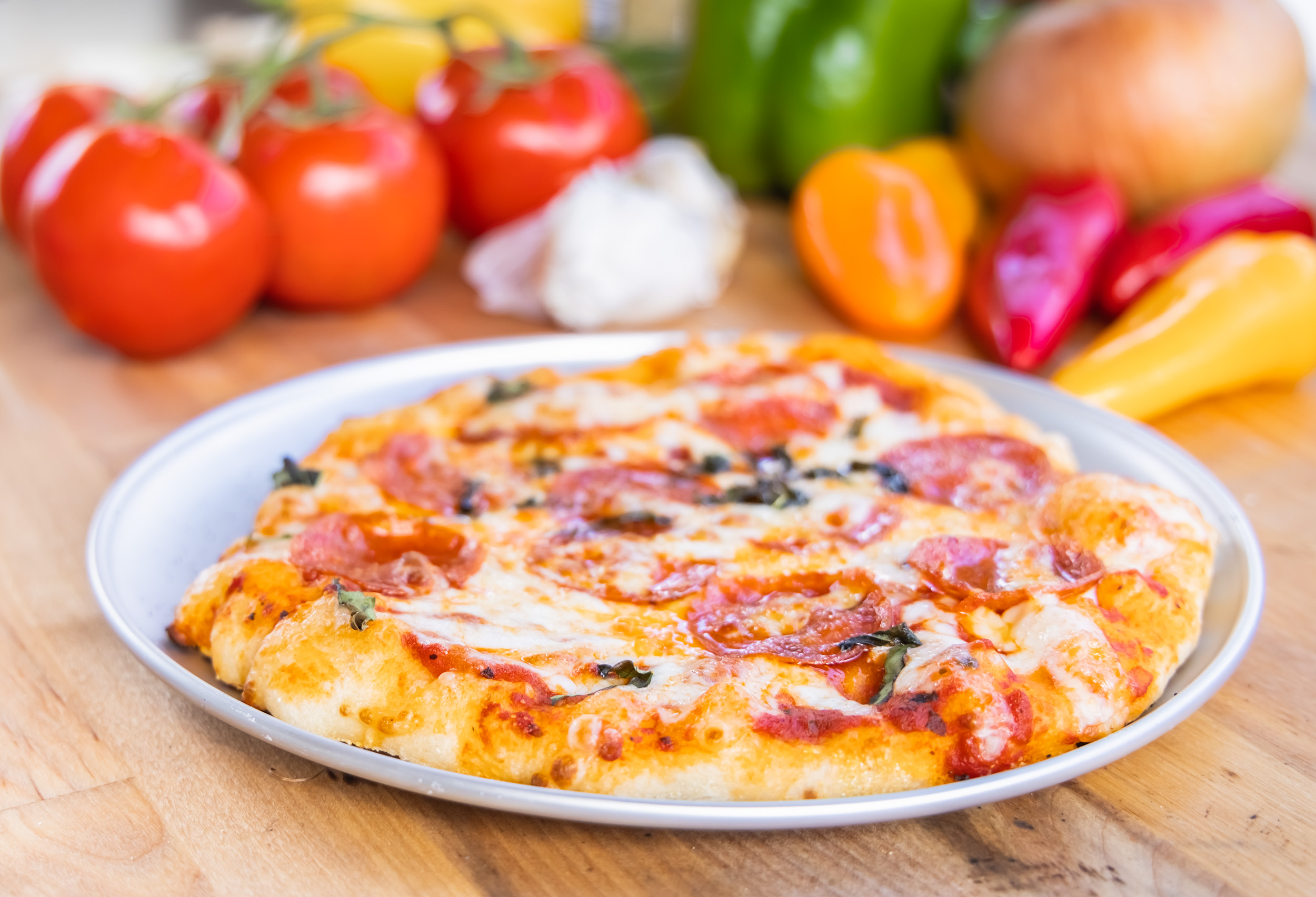 Molde para pizza perforado: la perfección en la parrilla - Fat Daddio's