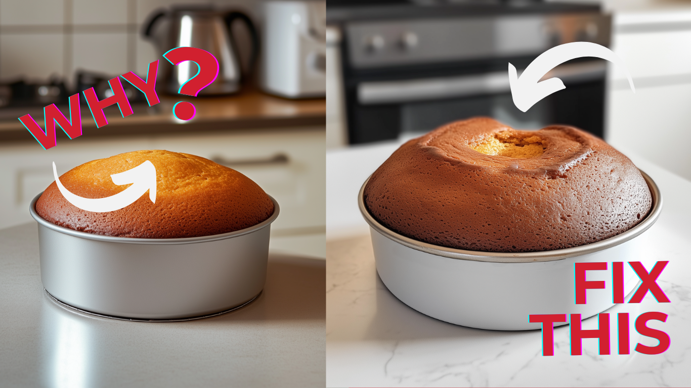 Flat and Flawless: How to Prevent a Domed Cake Every Time - Fat Daddio's